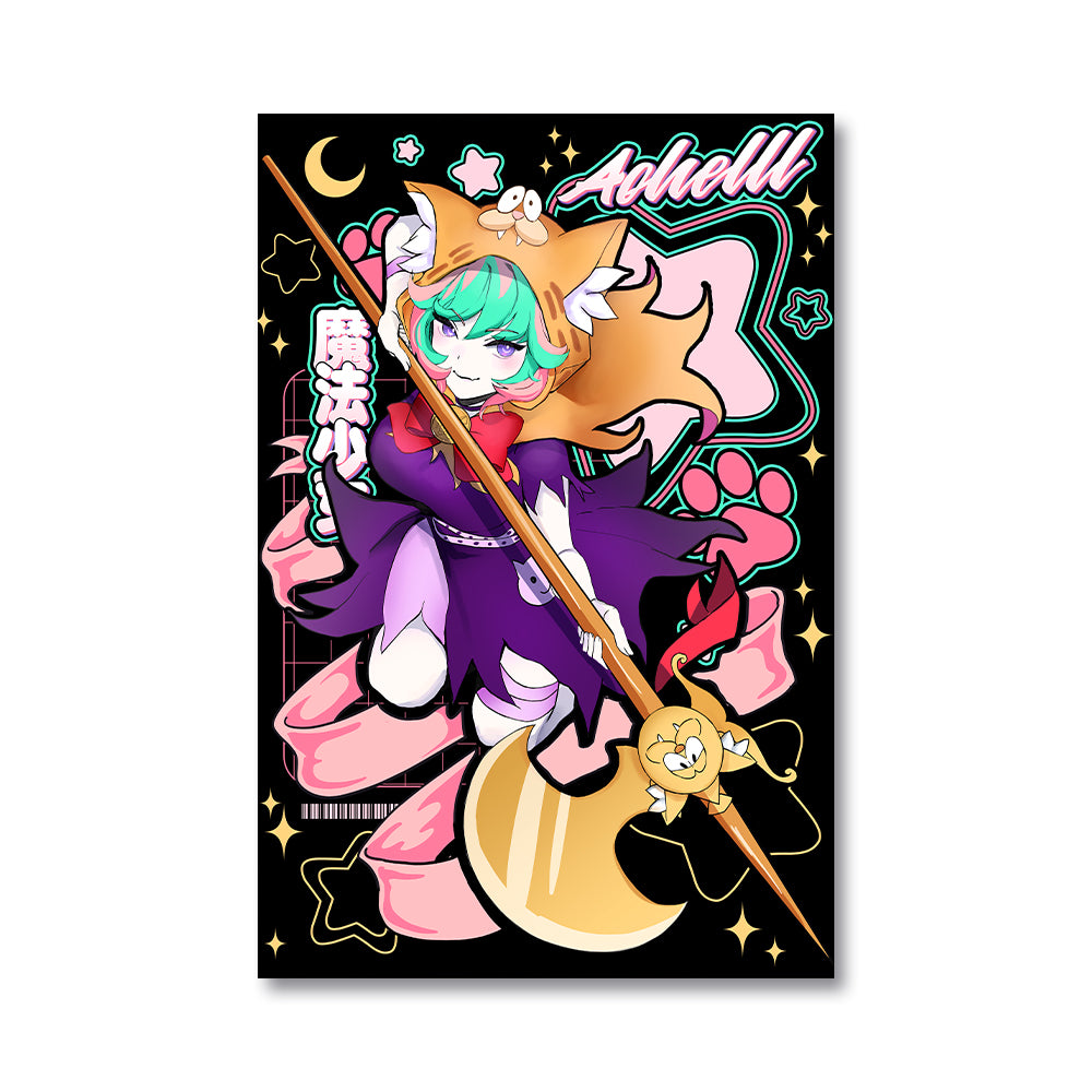 Aohelll Magical Girl Poster Uwu Market 7513