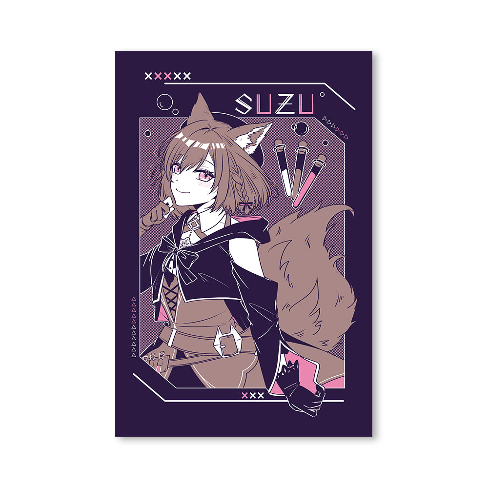 Suzu Fox Poster – UwU Market