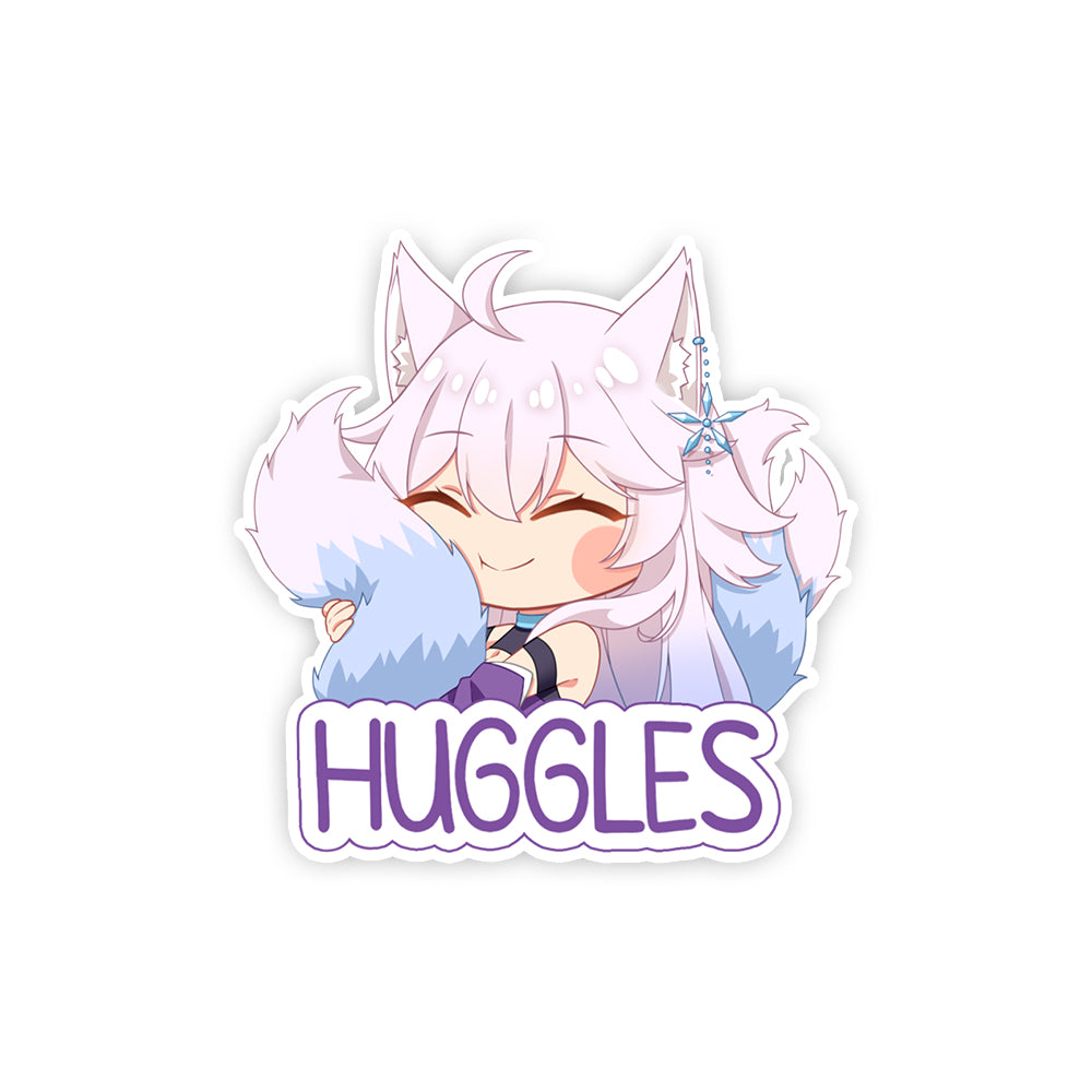 Yuki_Shima_Fox Huggles Sticker – UwU Market