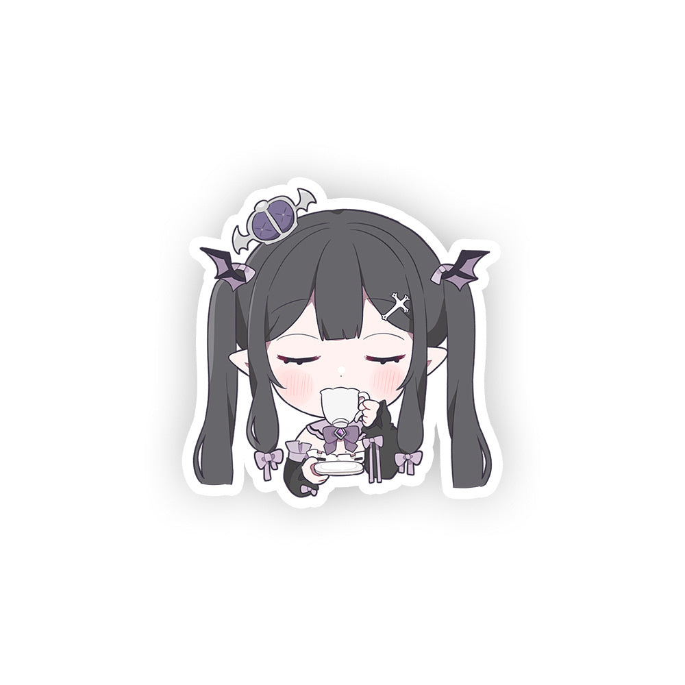 Morgana Tea Time Sticker – UwU Market