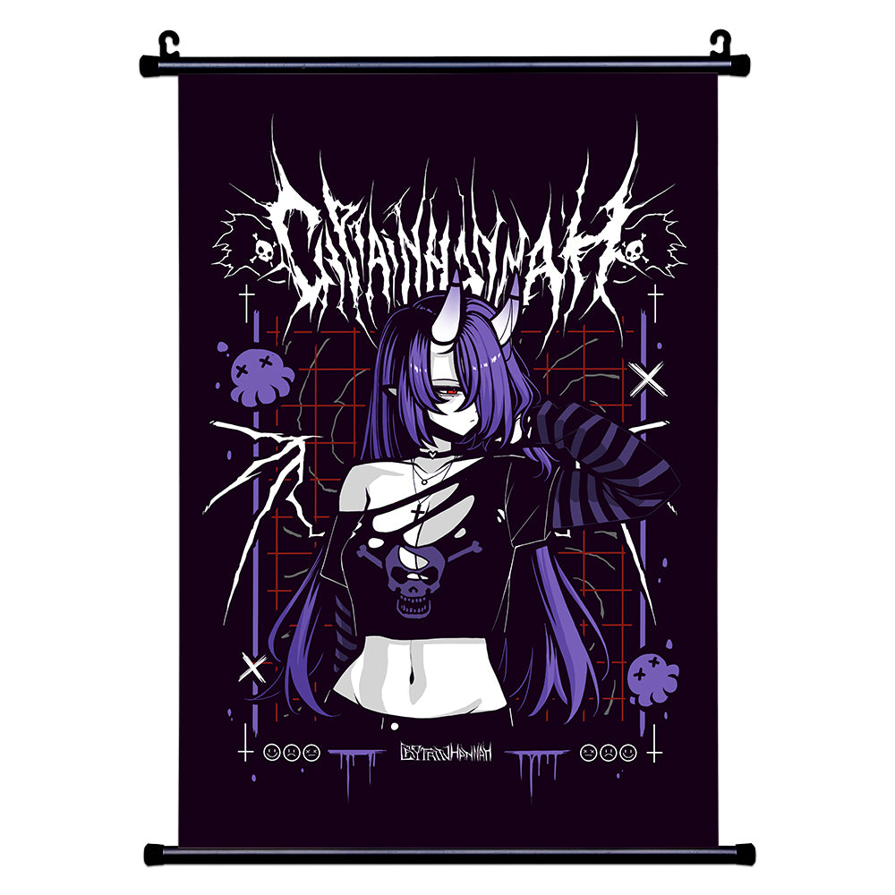 Captain Hannah Quartermaster Wall Scroll Uwu Market