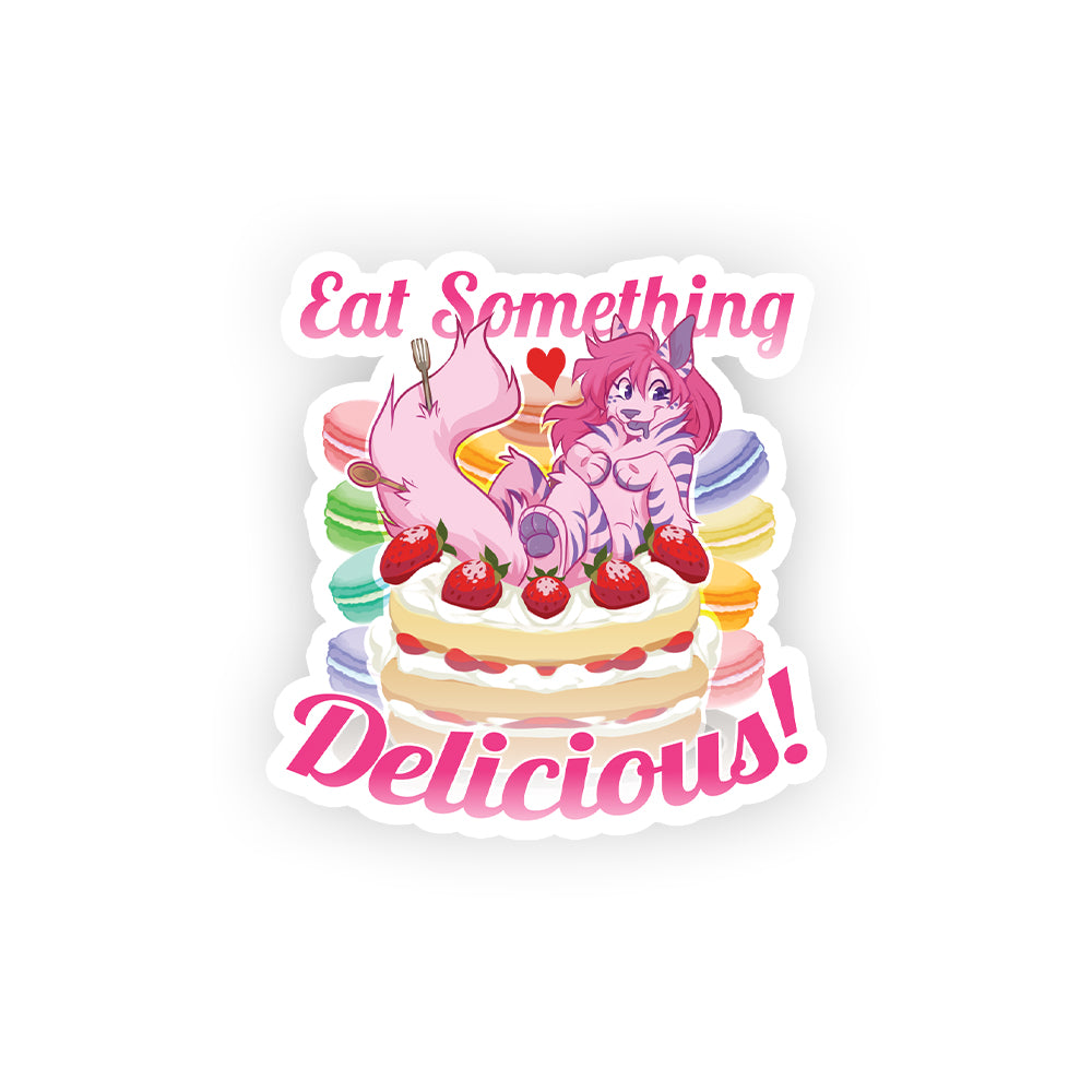 Aardpuff Eat Something Delicious Sticker – UwU Market