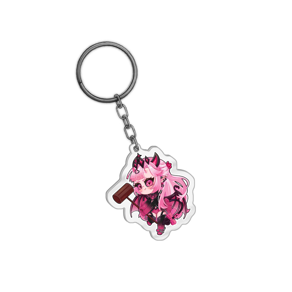 EvelynnDE Ban Hammer Keychain – UwU Market