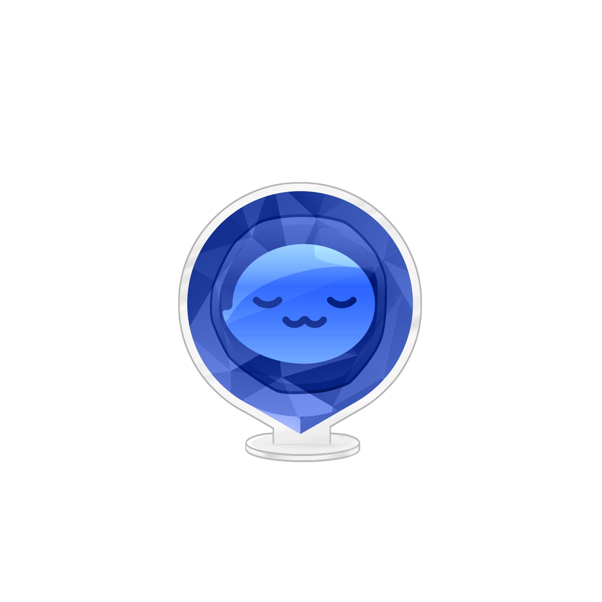 Sapphire Ghost Mini Standee – UwU Market