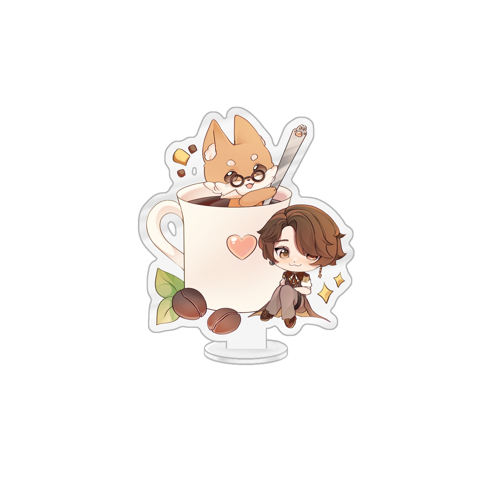 Junnie Coffee Chibi Standee – UwU Market