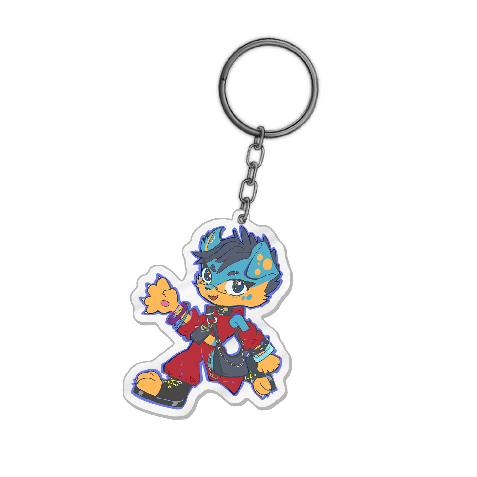 VRCVictory Chibi Keychain – UwU Market