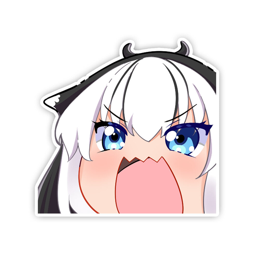 AtlaMoon ANGY!! 5" Peek Sticker – UwU Market