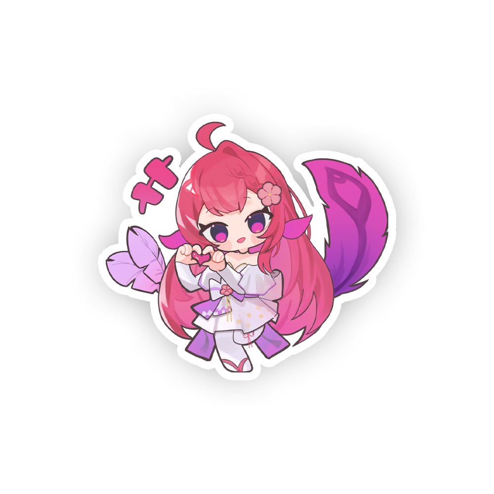 AuroraPhoenyx Chibi Love Sticker – UwU Market