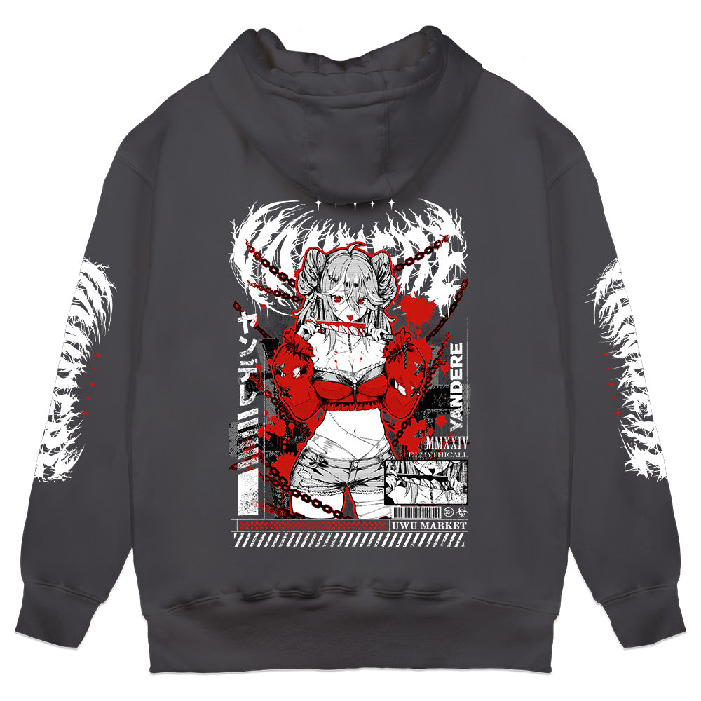 Demythicall Metal Charcoal Hoodie – UwU Market