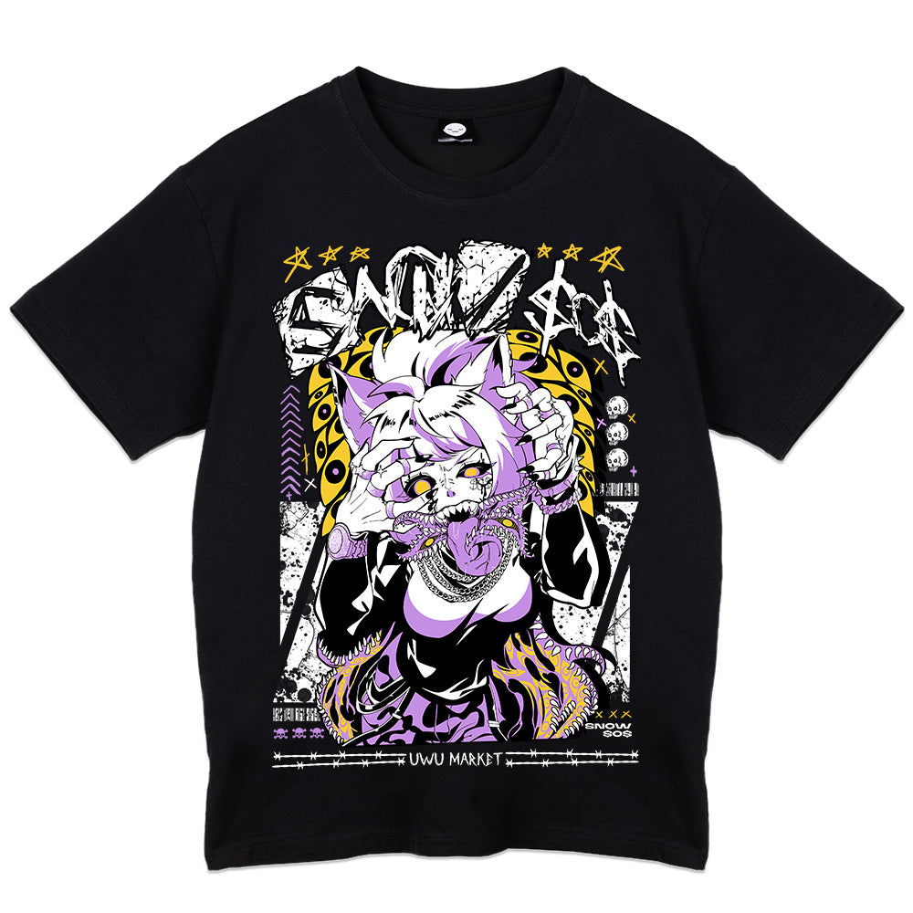 SNOW SOS Horror T-Shirt – UwU Market