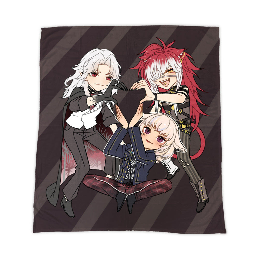 Trinity Trio Heart Blanket – UwU Market