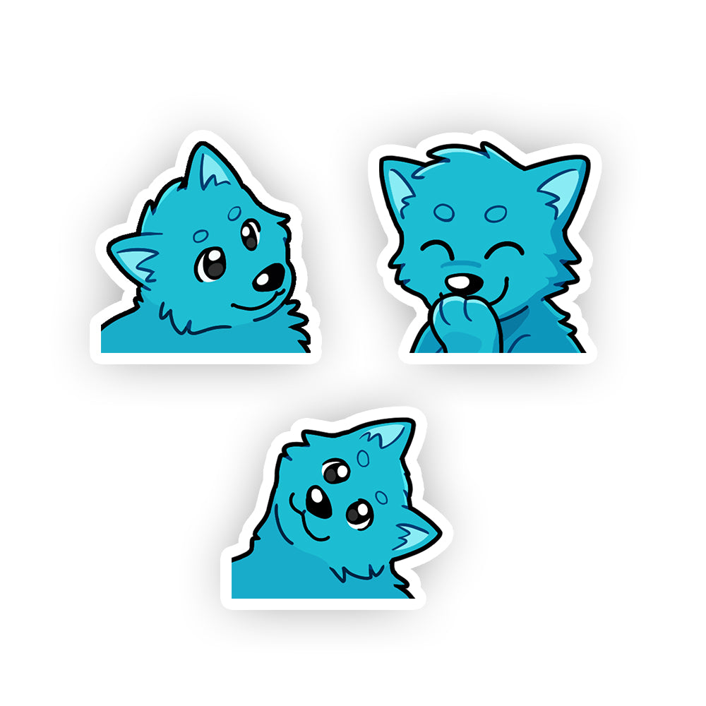 BlueKandy The Silly Doge Sticker Pack – UwU Market
