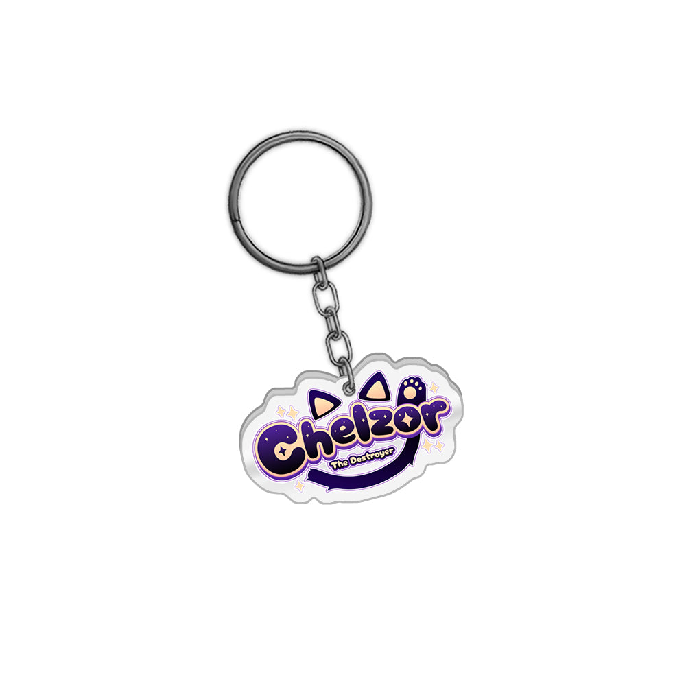 ChelzorTheDestroyer Logo Keychain – UwU Market