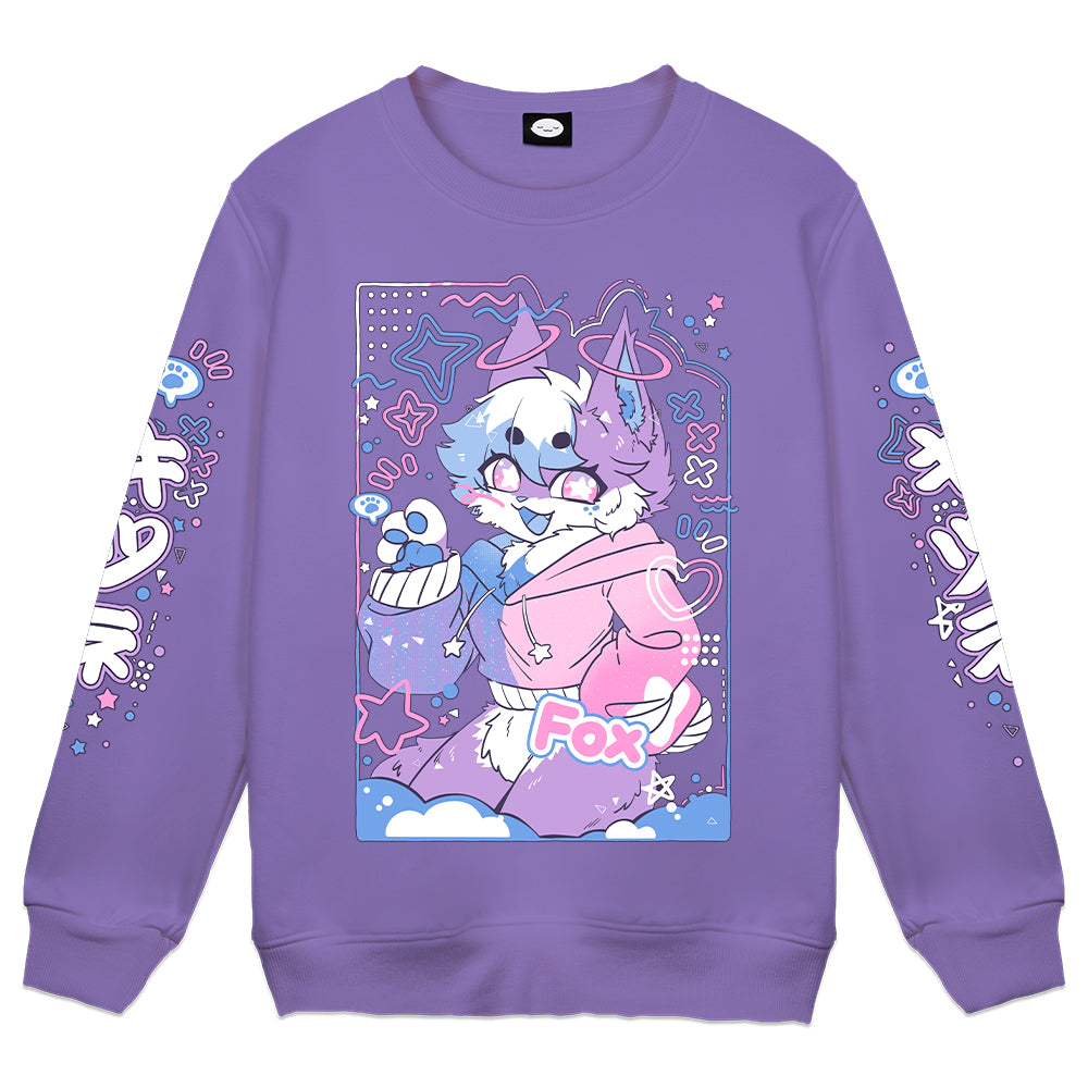 sweetstarcosmic "Cosmic-Pop" Crewneck - Purple – UwU Market