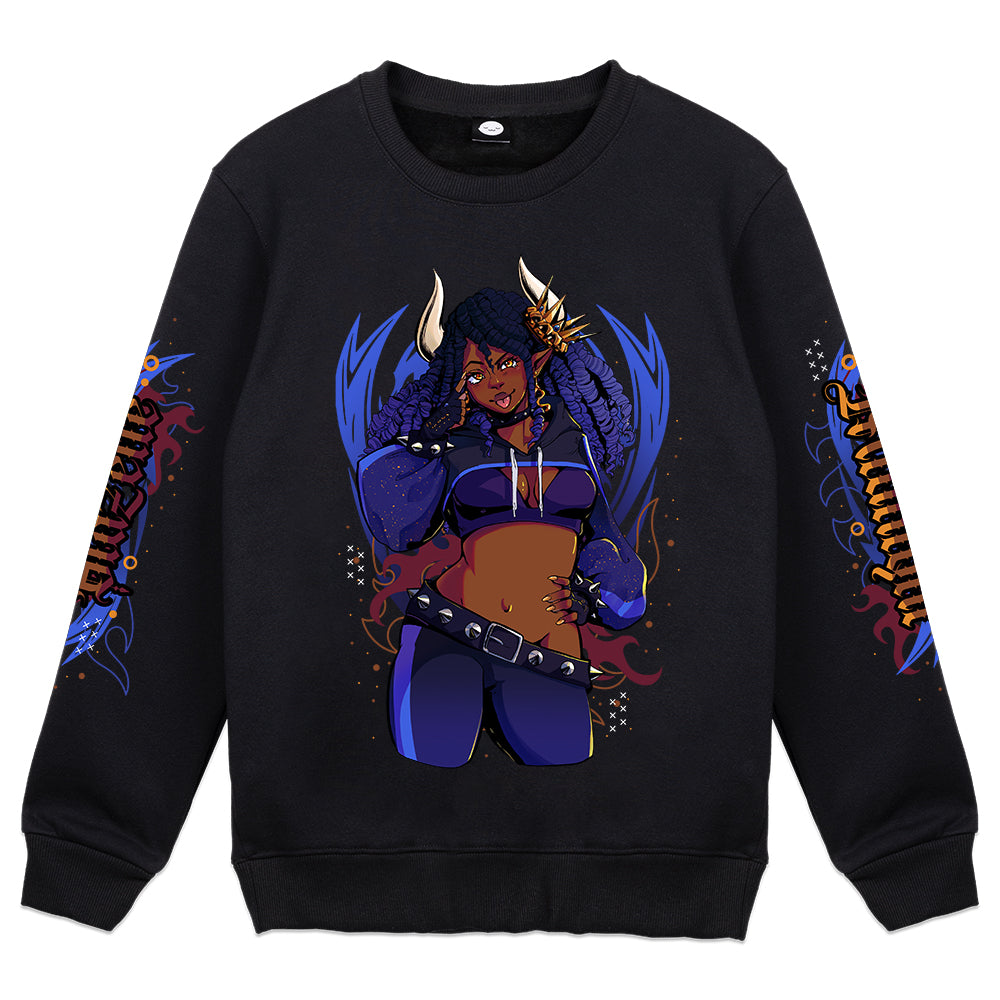 BlazetteMidnight Cheeky Crewneck classic black – UwU Market