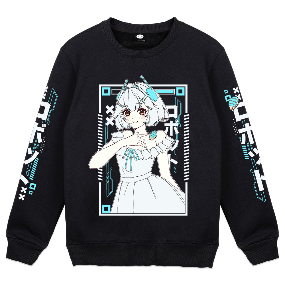 Ellie_Minibot Sweet Lil Robot Crewneck – UwU Market