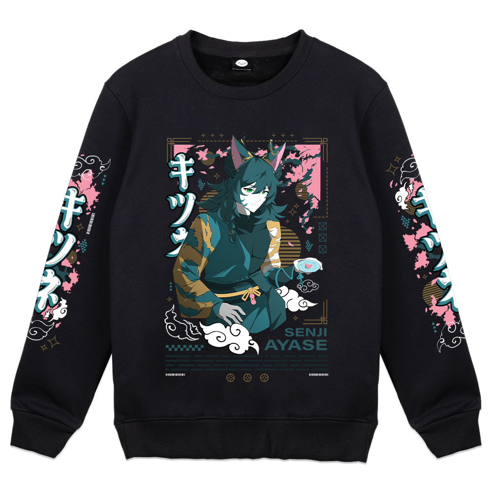 Senji Ayase 'Foxx'd Treasures' Crewneck – UwU Market