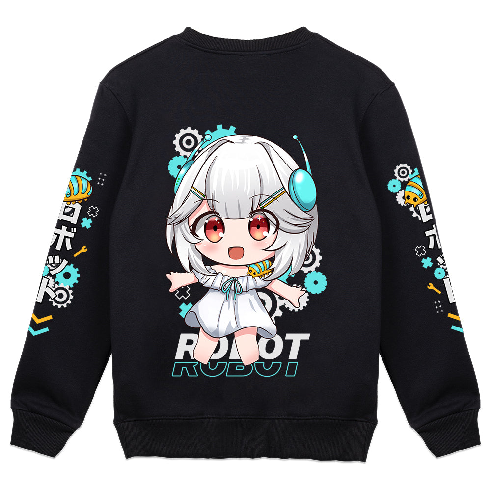 Ellie_Minibot Silly Lil Robot Crewneck – UwU Market