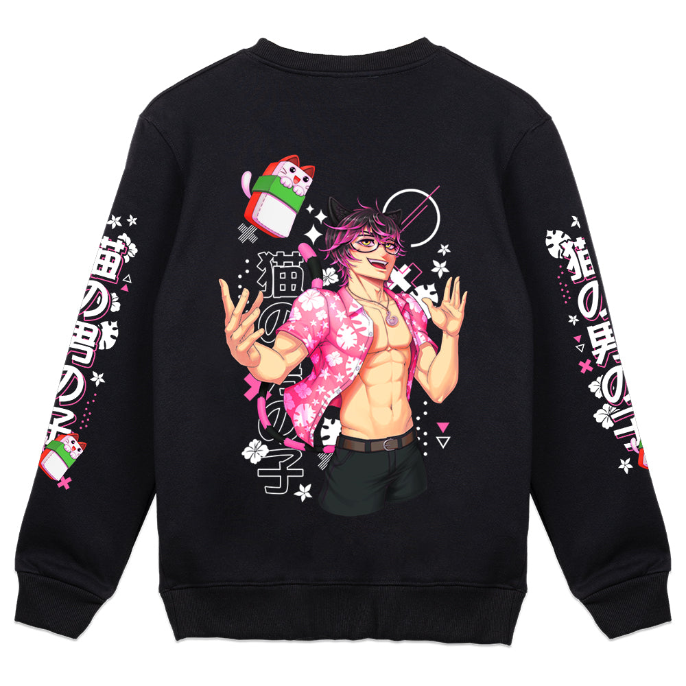 ZEOXIN Musubi Cat Crewneck – UwU Market