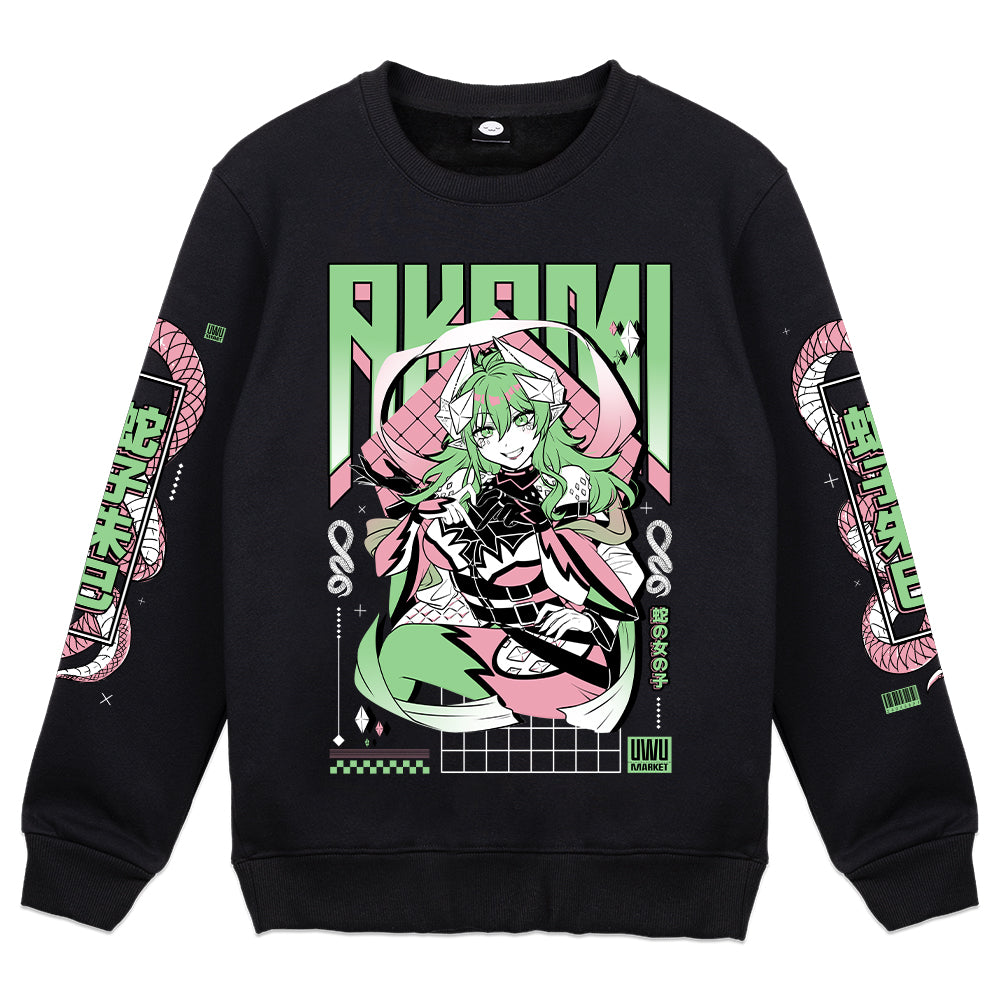 Akami Ultraterrestrial Snake Crewneck – UwU Market