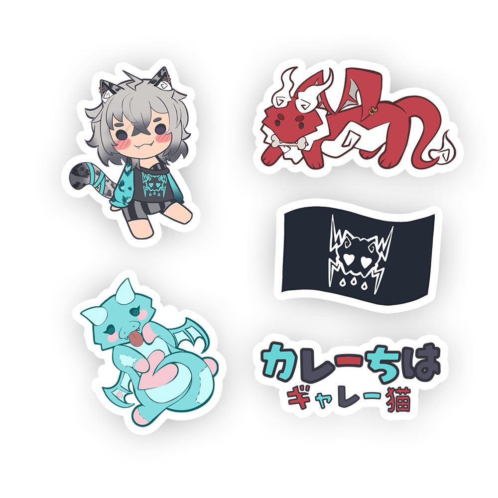 CurryChi_ "Little Pirate" Sticker Pack – UwU Market
