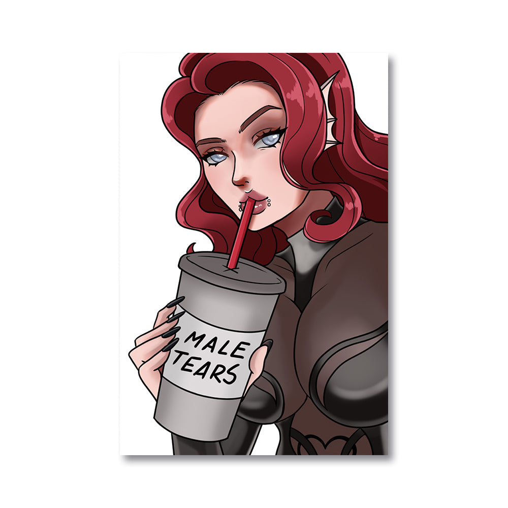 DeadlyDesiree Male Tears Poster – UwU Market
