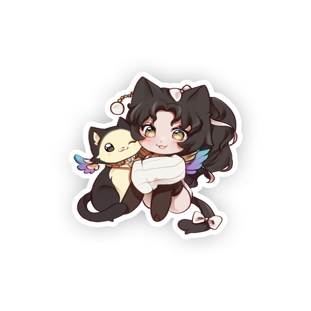 Dee_the_Sphinx Cozy Sticker – UwU Market