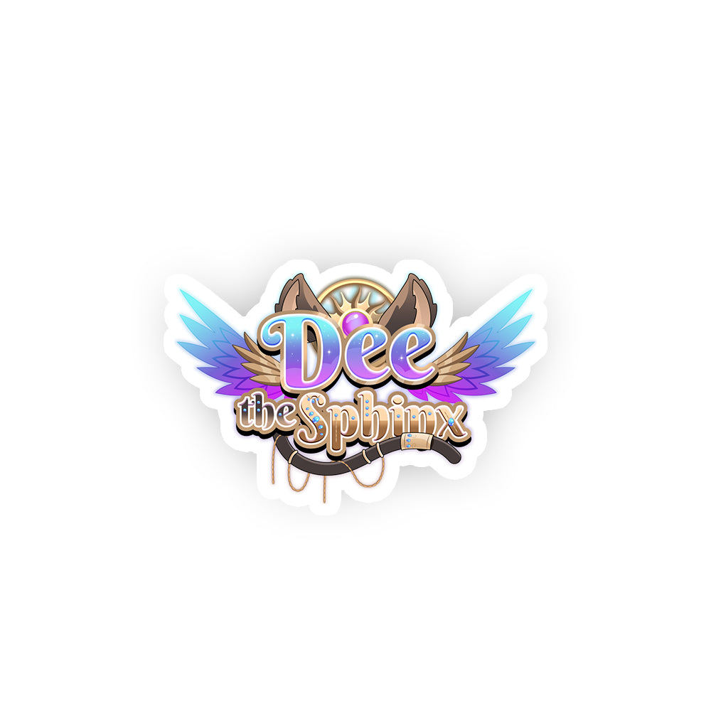 Dee_the_Sphinx Logo Sticker – UwU Market