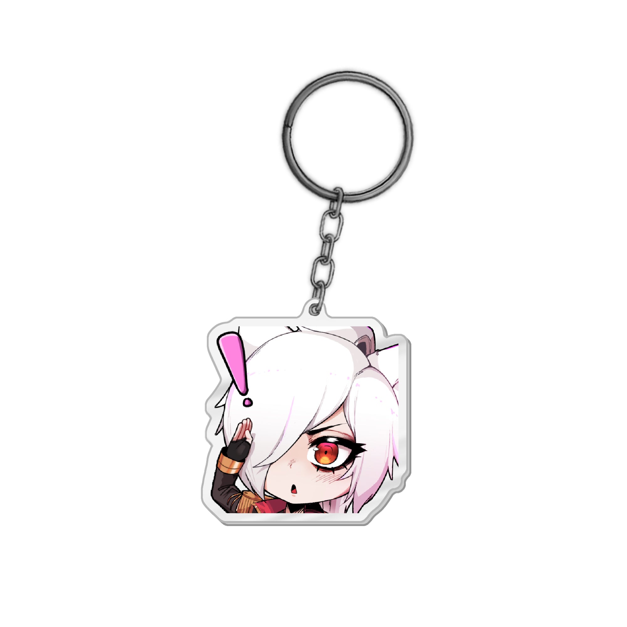 Discordia_Ch At Attention Keychain – UwU Market