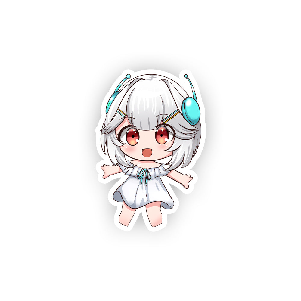 Ellie_Minibot Silly Lil Robot Sticker – UwU Market