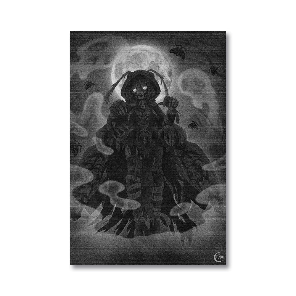 Emuuki Vhs Horror Poster Uwu Market