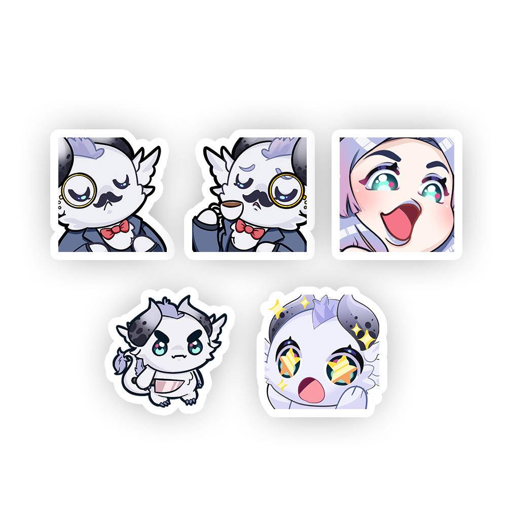 Etain Emote Sticker pack – UwU Market