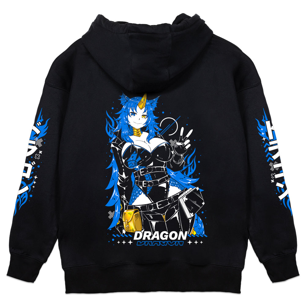 AzuratheAzureDragon Sparks of Blue Hoodie – UwU Market