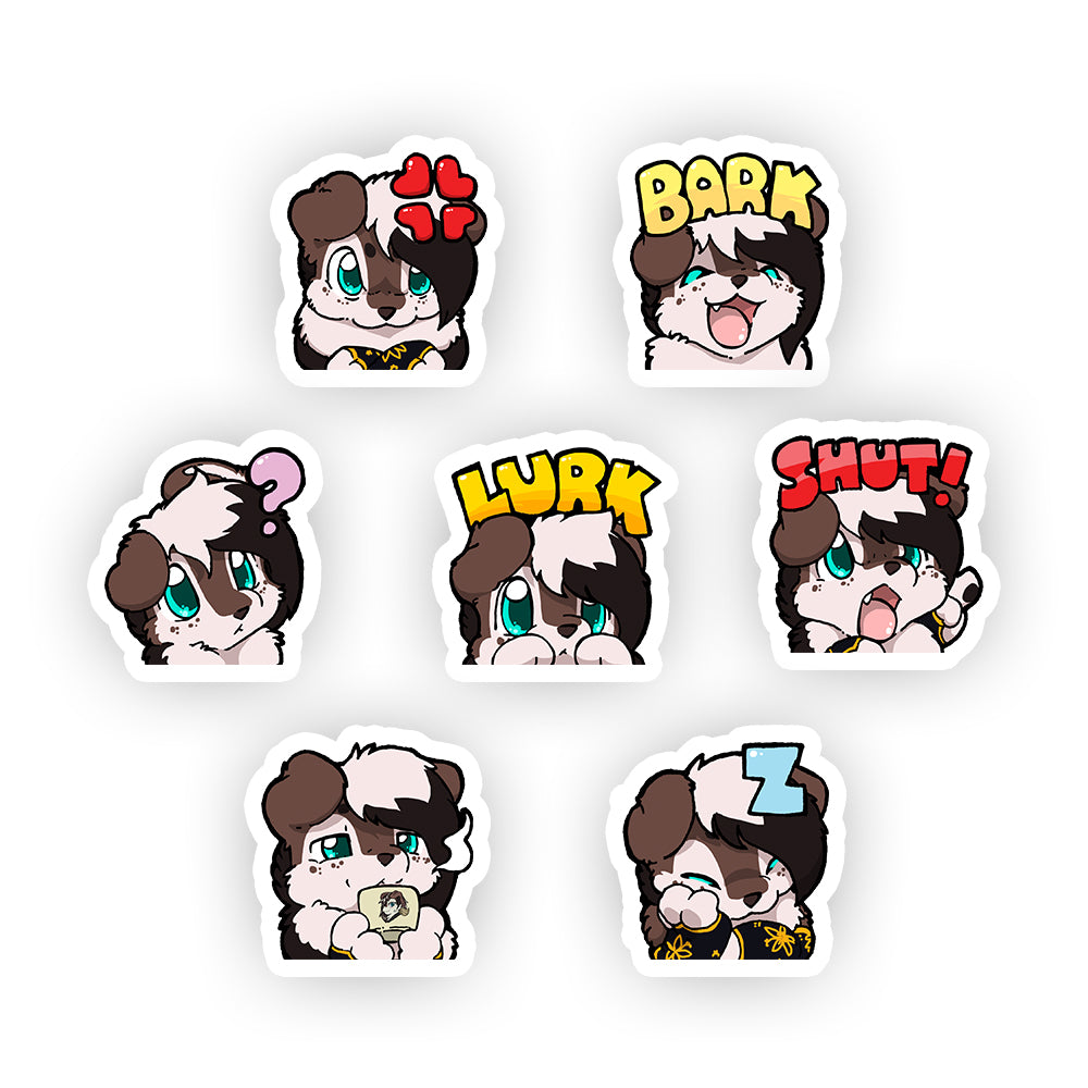 JoyLifeArt Emote Sticker Pack – UwU Market