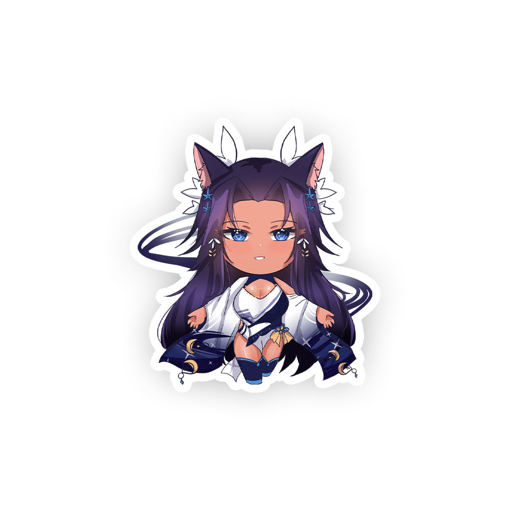 KasumiOkamiVT Chibi Embrace Sticker – UwU Market