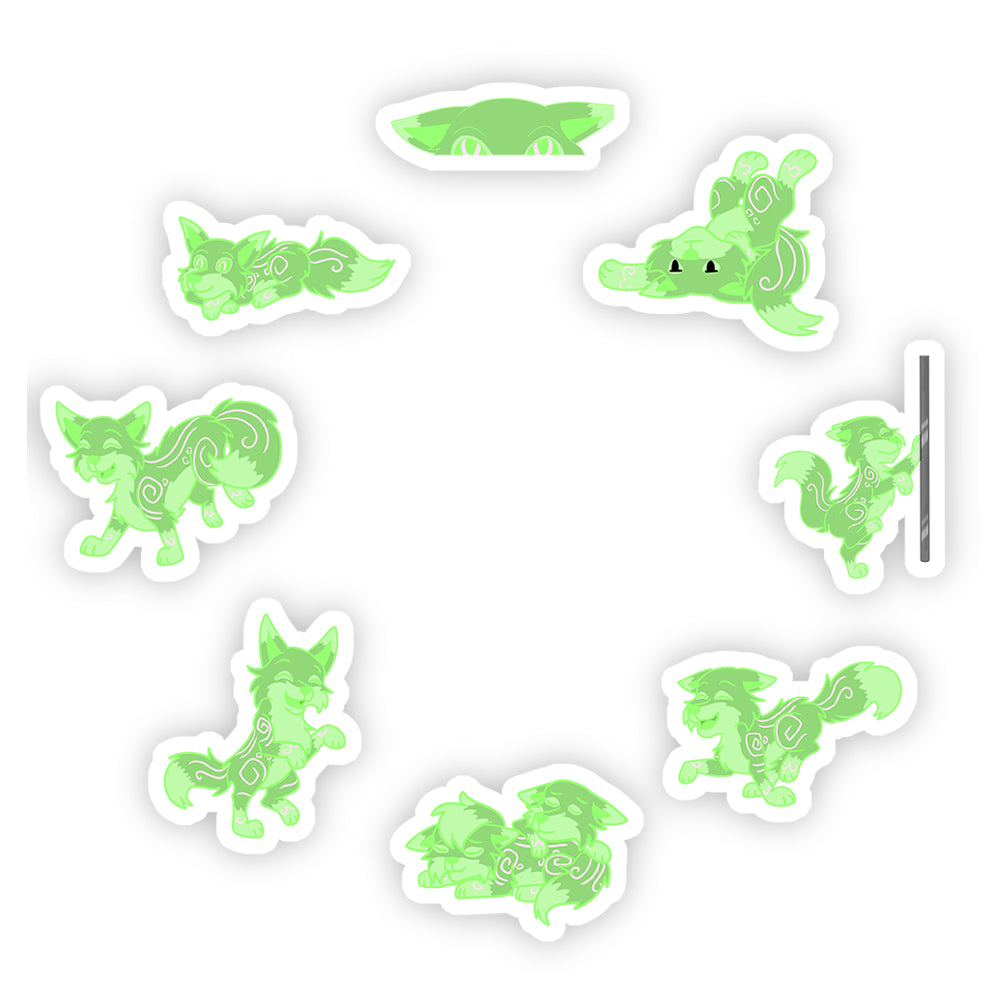Katsune "Kiko Party 1" Sticker Pack – UwU Market