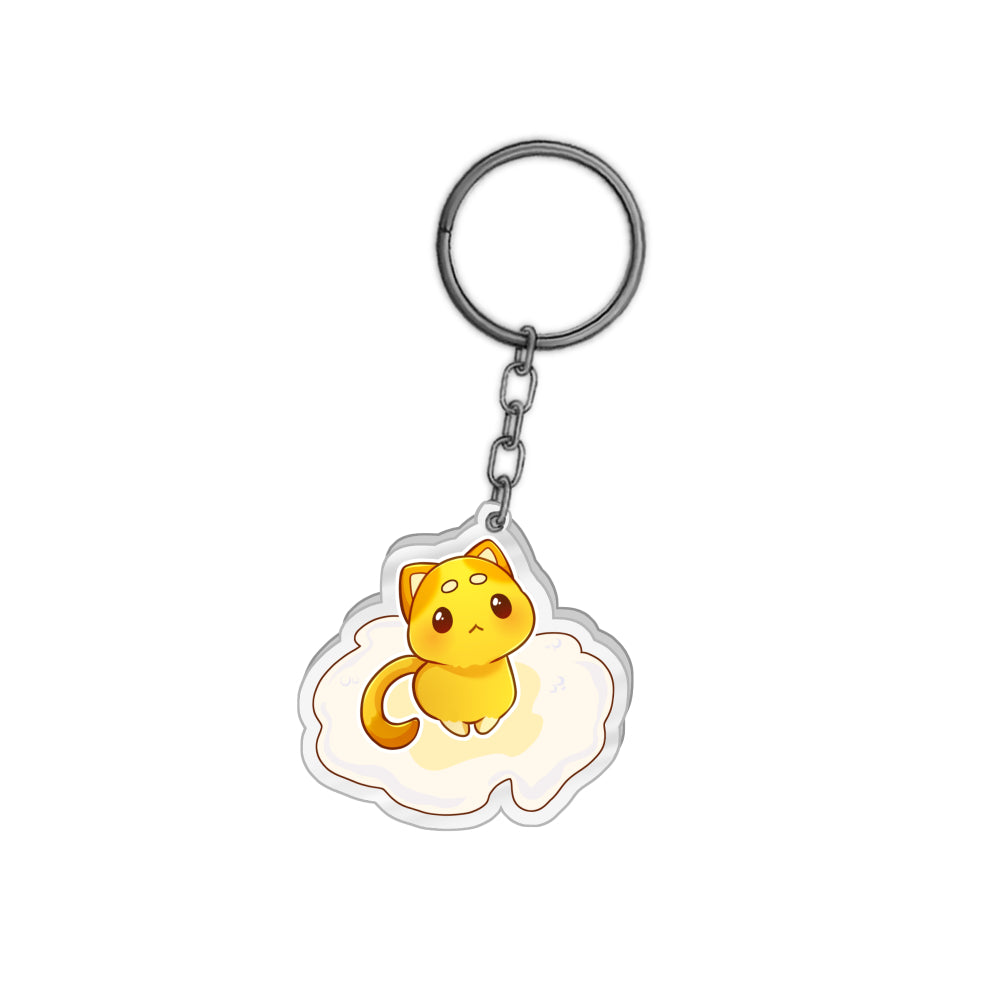 Kippy_VT "Yellow Neko" Keychain – UwU Market