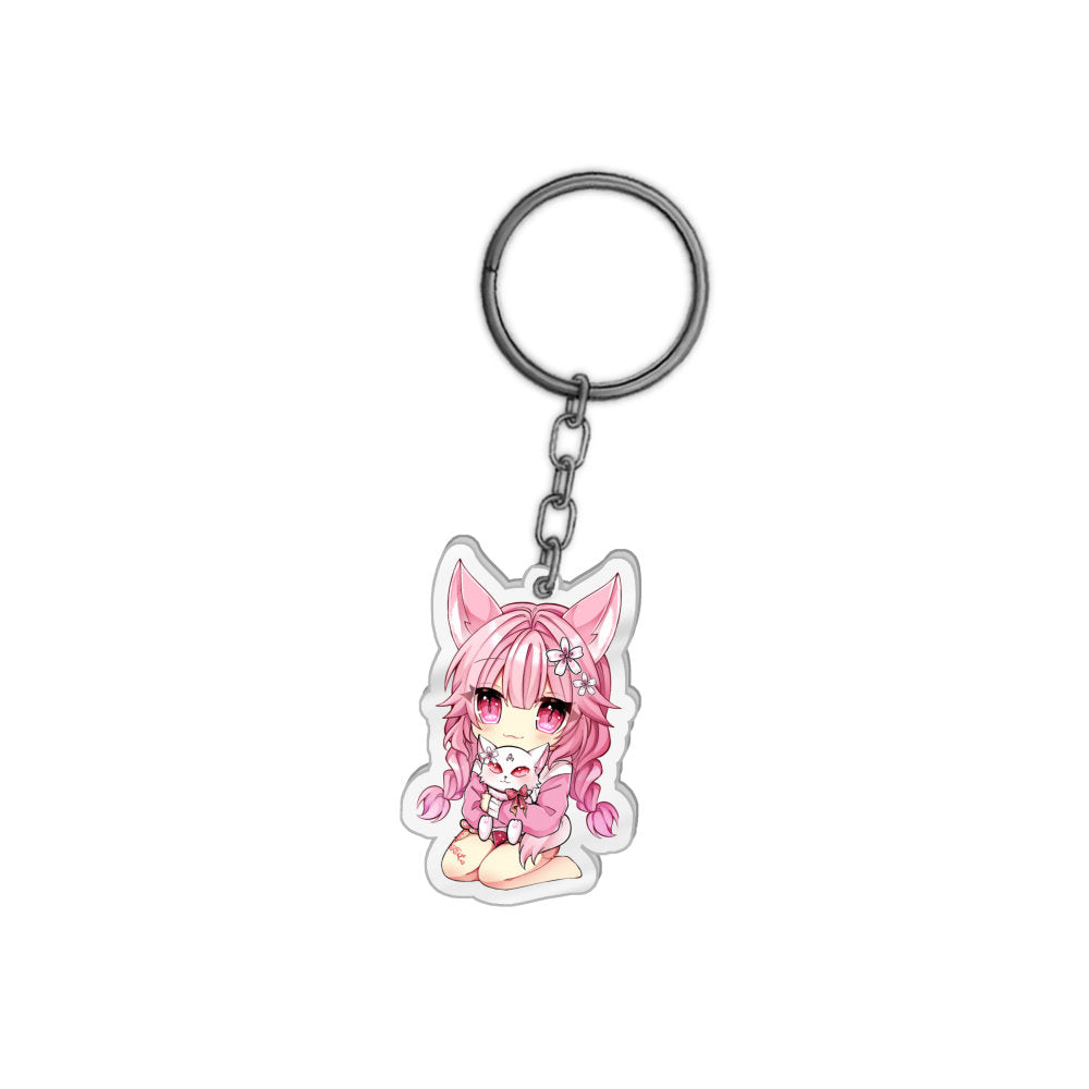 Kitsfu Hugging keychain – UwU Market