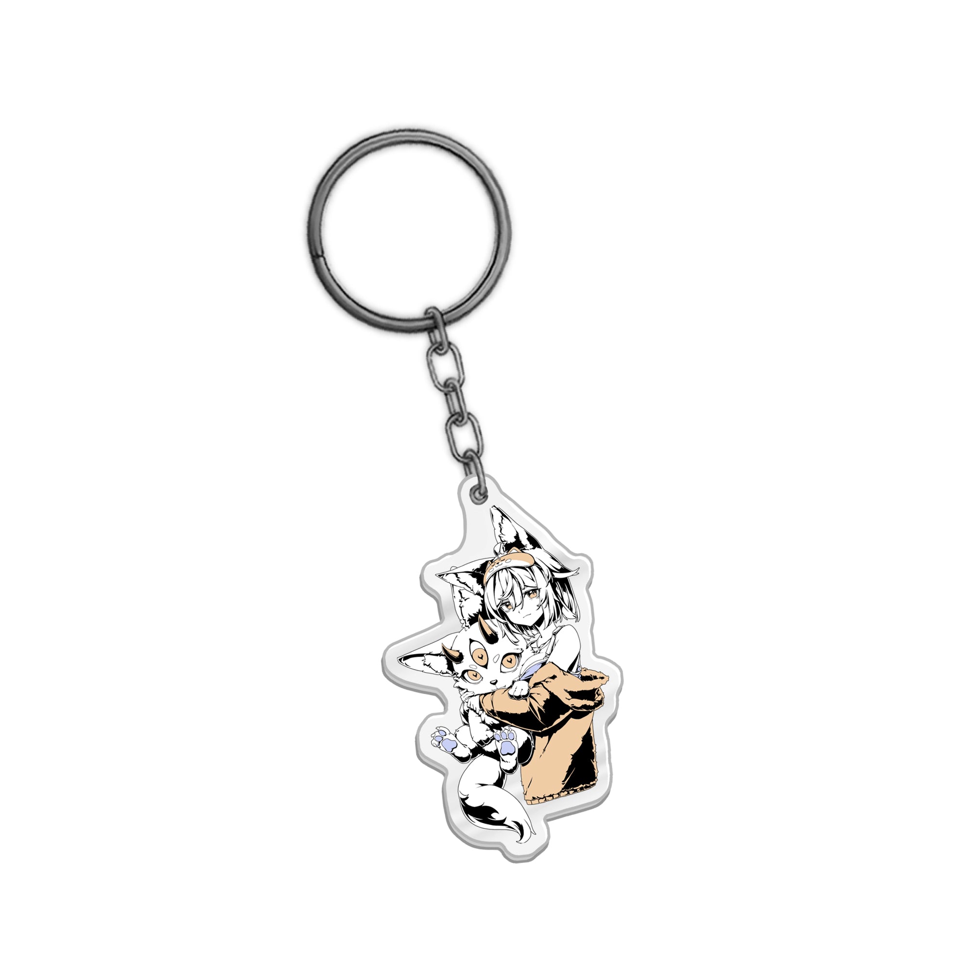 Kitsura Nines "Dubious Fox" Keychain – UwU Market