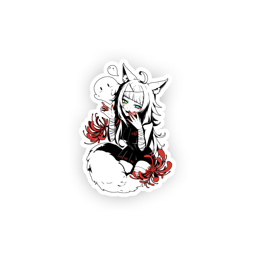 Koyoru Tsuki 'Spooky Specters' Sticker – UwU Market