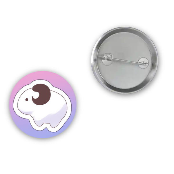 Kuromiya Lucien Pink Sheep Button Pin – UwU Market