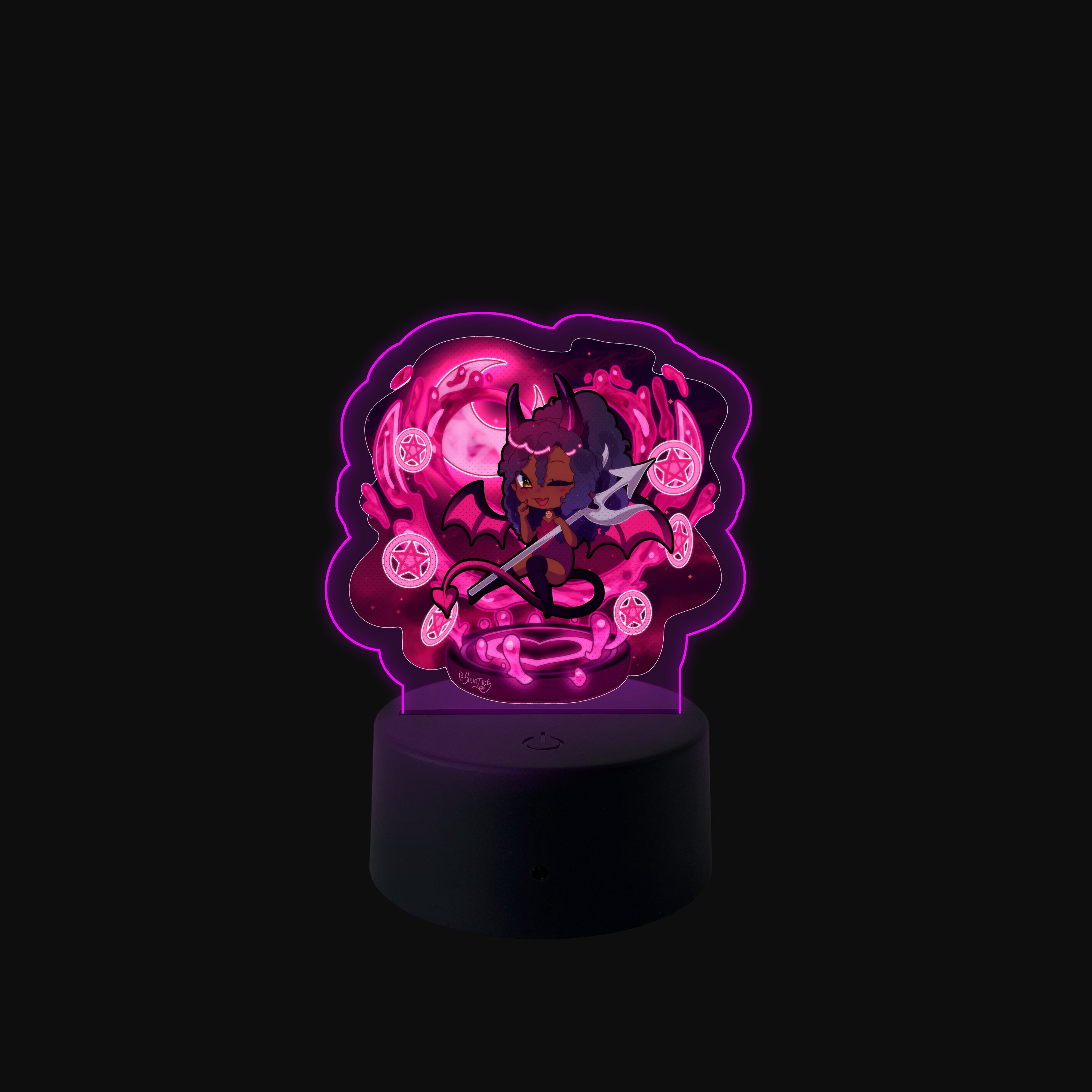 BlazetteMidnight Lava Love LED Desk Lamp – UwU Market