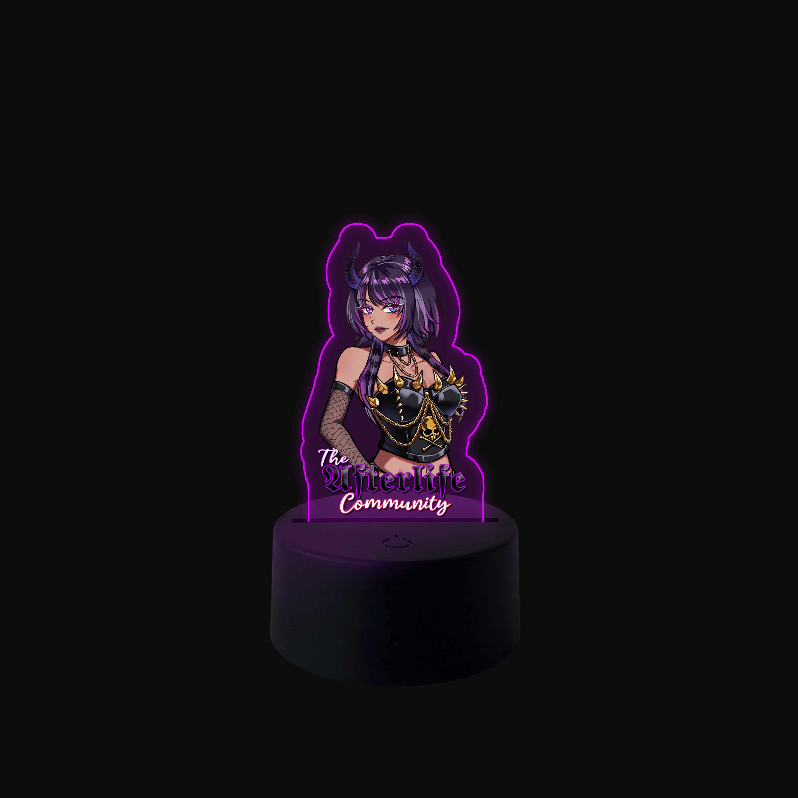 SkullsNightshade Glow Girl Glow LED Desk Lamp – UwU Market