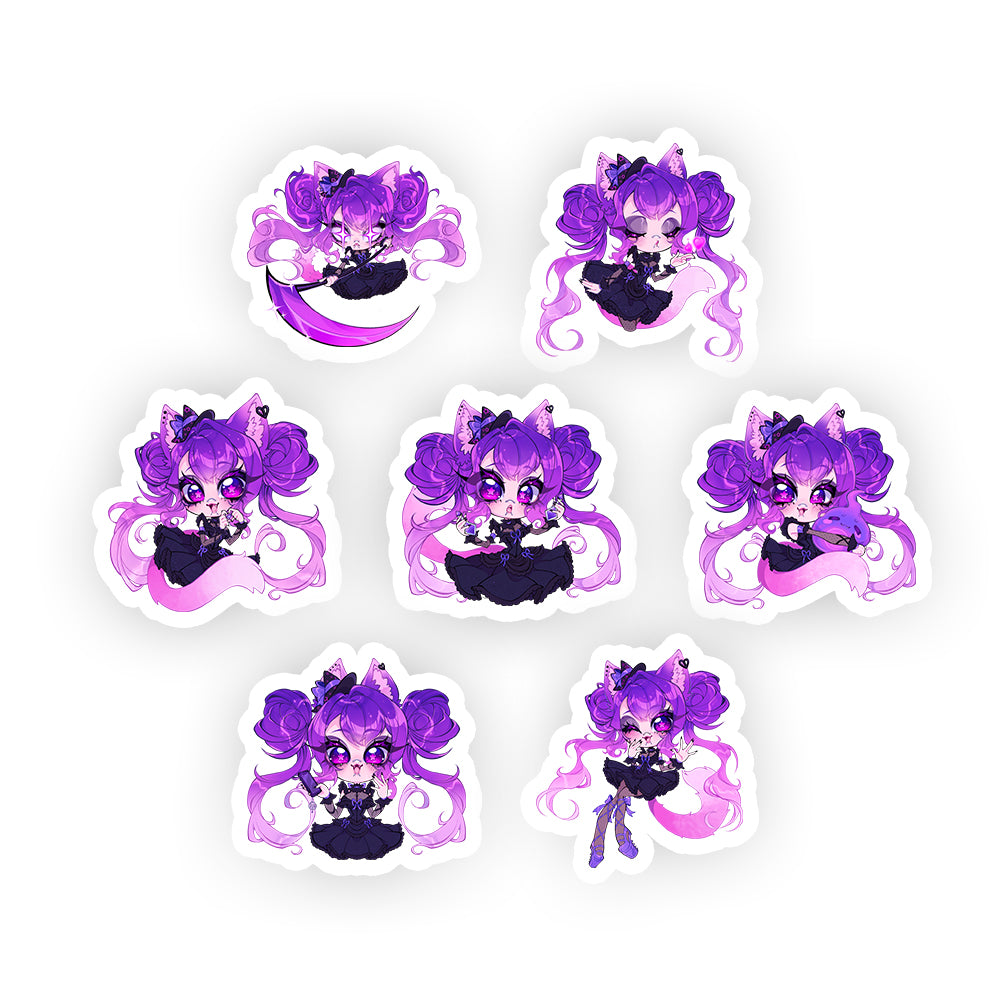 LillianaQuinn Chibi Sticker Pack – UwU Market