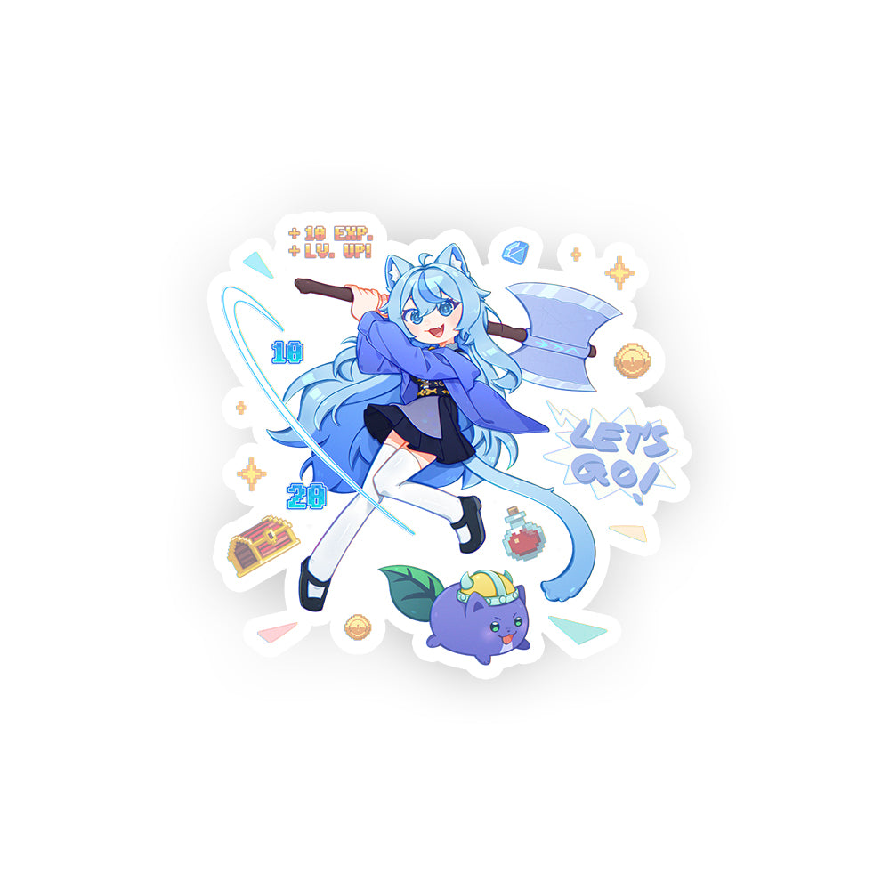 Maria 'Marpi' Bean "Adventure Beans" Sticker – UwU Market