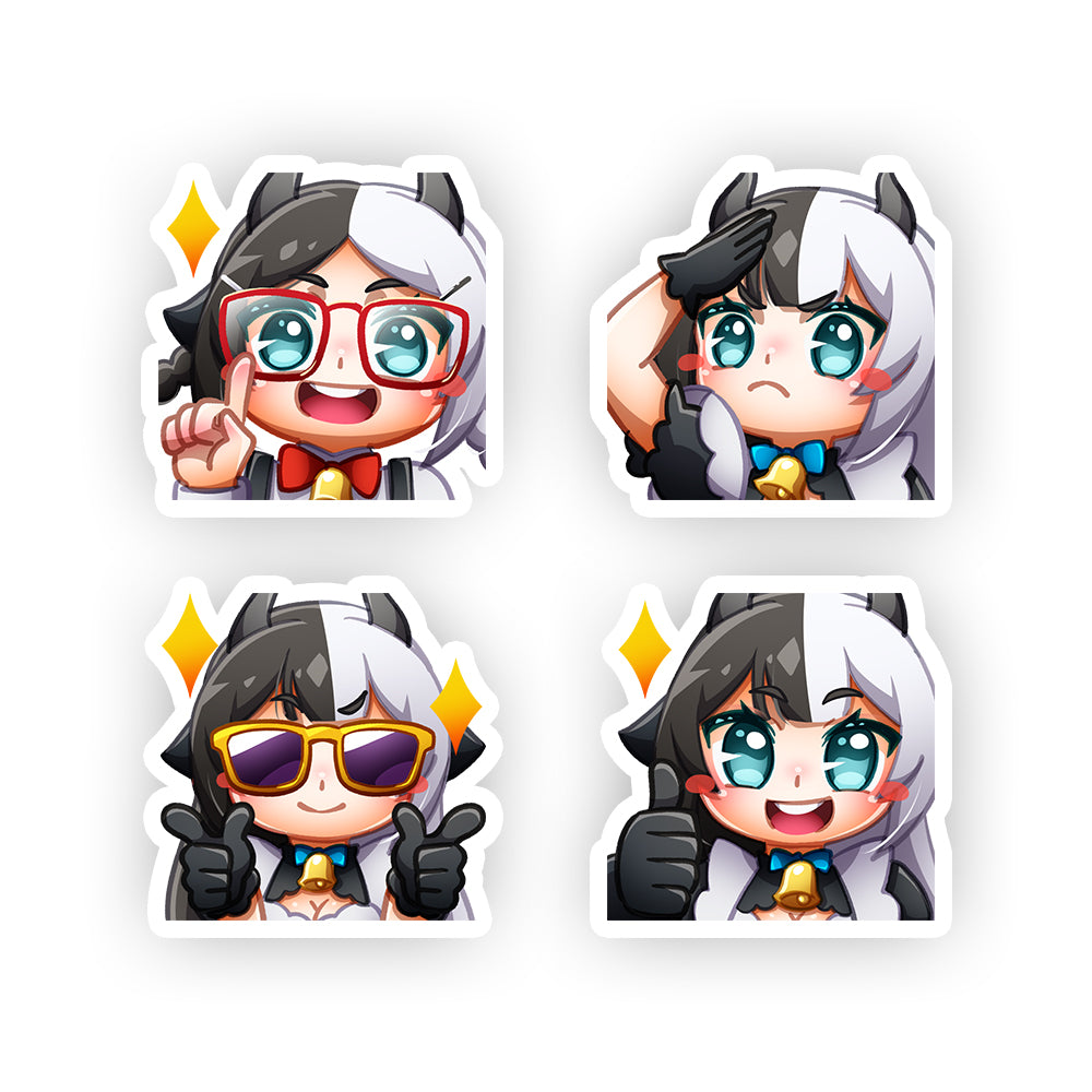 Mookei Emote Sticker Pack – UwU Market