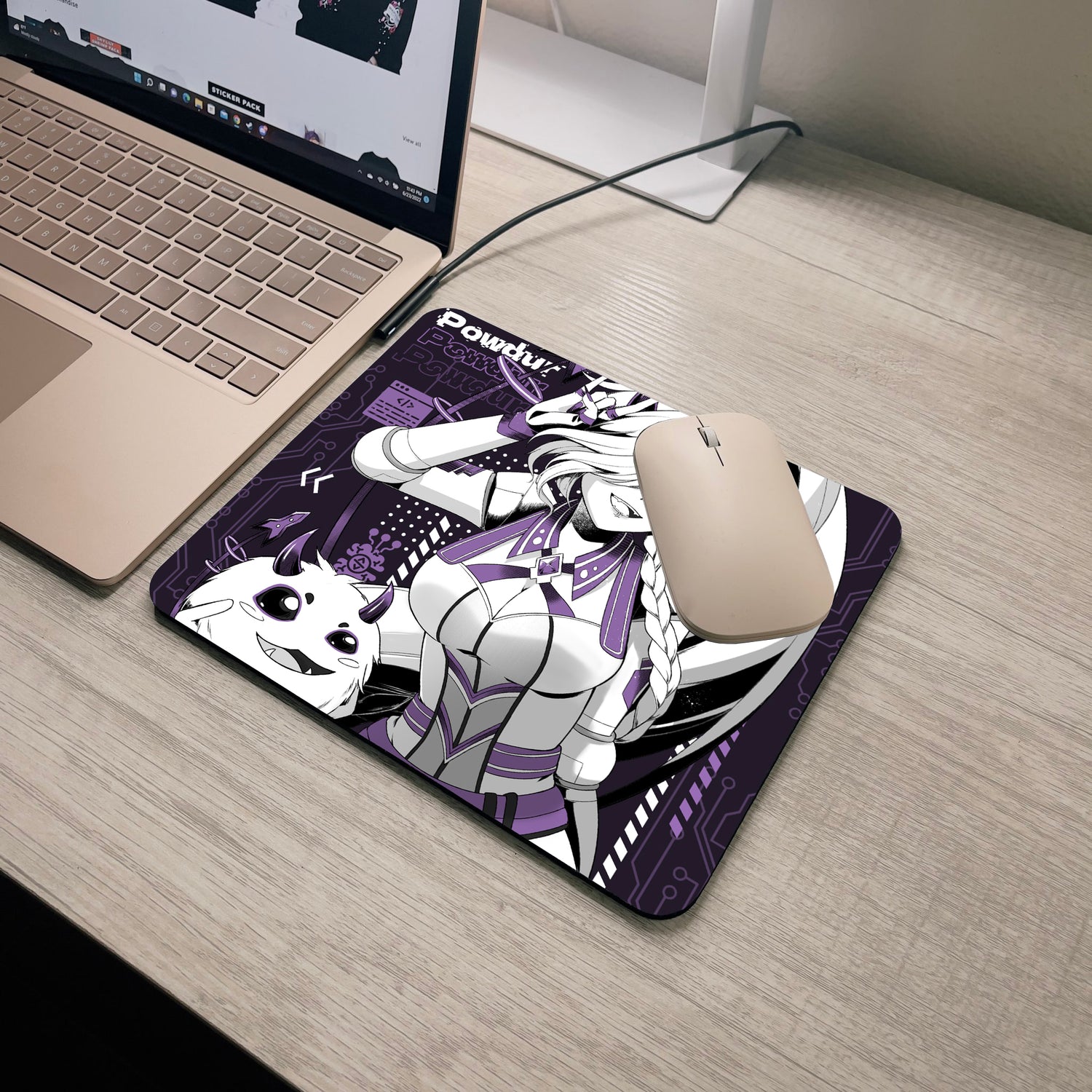 Powdur Code Mousepad – UwU Market