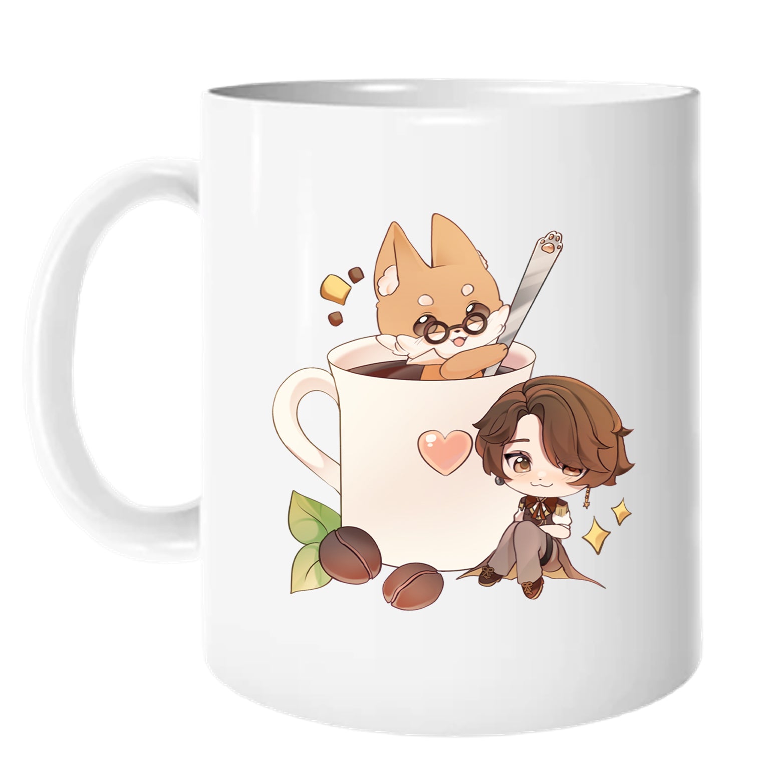 Junnie Coffee Chibi Mug – UwU Market