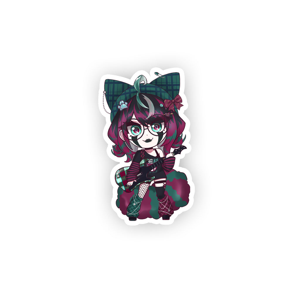 Pheesekai Rock On Chibi Sticker – UwU Market