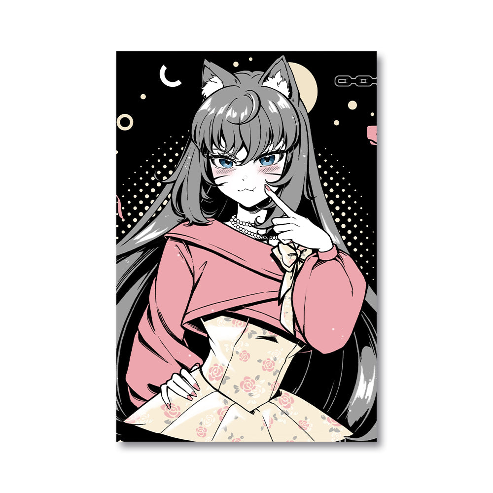 Tsuma-ASMR "Playful Smug" Poster – UwU Market